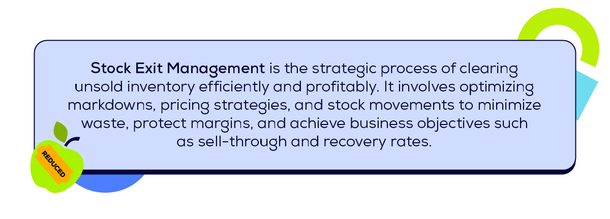 Transform stock clearance with a Stock Exit Management solution